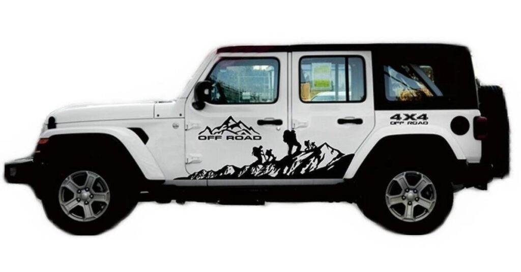 Types Of Custom Jeep Stickers And Their Applications - CricFor